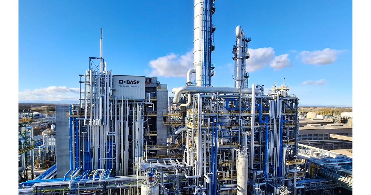BASF Opens World-Scale HMD Plant in France • CHEManager is the market-leading medium for the ...