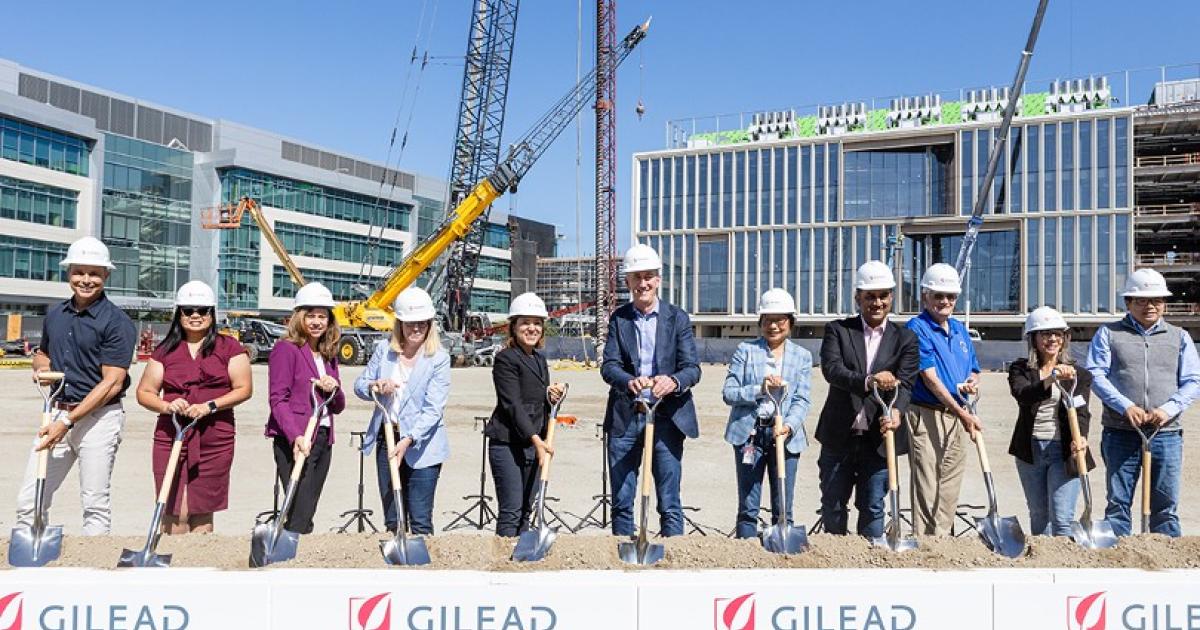 Gilead Breaks Ground on New US Manufacturing Hub • CHEManager is the market-leading medium for ...
